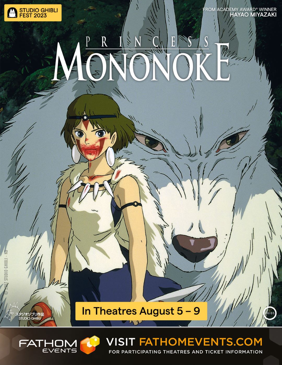 Studio Ghibli Princess Mononoke